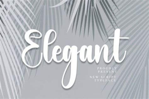 Elegant Font Font Canyon