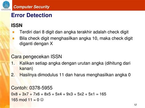 PPT Error Detection PowerPoint Presentation Free Download ID 5663419