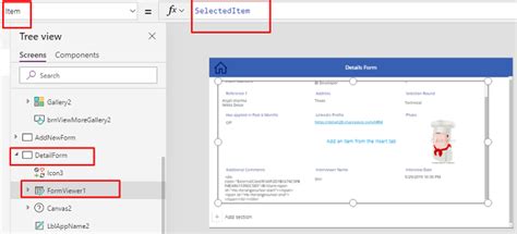 Create Single Display Or Edit Form For Multiple Galleries In PowerApps