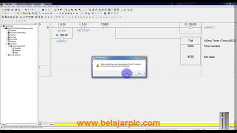 Belajar Plc Omron Youtube