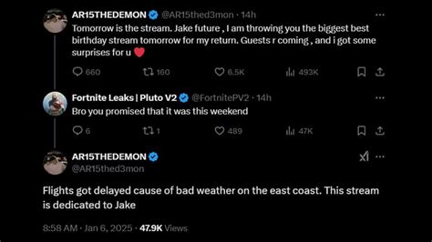 Adin Ross Announces Jake Future Birthday Stream And Blames Flight