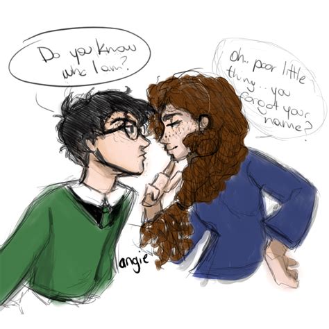 Harry — Slytherin Harry Vs Ravenclaw Hermione