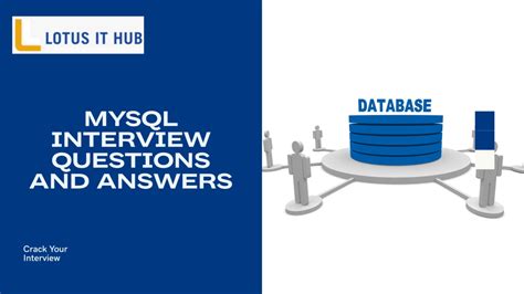 Mysql Interview Questions And Answers The Ultimate Guide To Cracking Your Next Interview