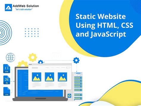 A Static Website Using Htmlcssjs Upwork