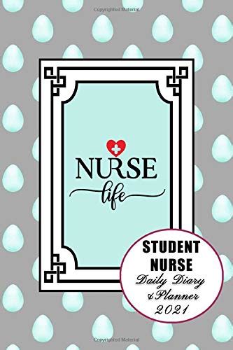 2021 Icu Nurse Daily Diary And Planner Pretty 2021 Daily Diary Journal