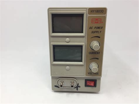 Mastech Hy1803d Dc Power Supply Ham Radio Estate Planning