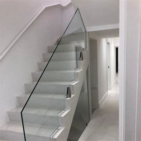 China Frameless Glass Stair Railing Manufacturers Suppliers Factory
