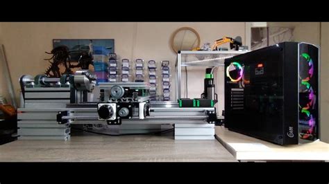 DIY Homemade CNC Lathe Part 3 PC Case For Electronics CNCLathe Hayri MACH3 Cnc Wood