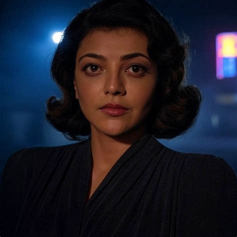 Kajal Aggarwal Love This Look ️‍🔥🖤 Kajalaggarwalofficial Ai Version