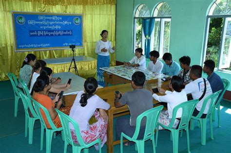 ကျောက်ဆည်မြို့ လူထုအခြေပြုဗဟိုဌာနတွင် သတင်းဗီဒီယိုရိုက်ကူးတည်ဖြတ်ခြင်းသင်တန်း ဖွင့်လှစ