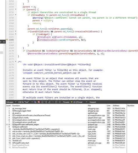 Qt Create A QObject In Another Thread And Retrieve It To The Current Thread ASSERT Failure