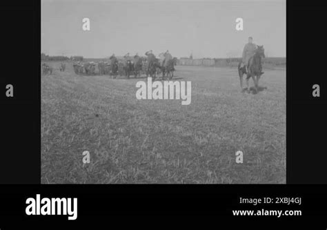 1919 Men Of The 3rd Divisions 38th Infantry Pass In Review Before