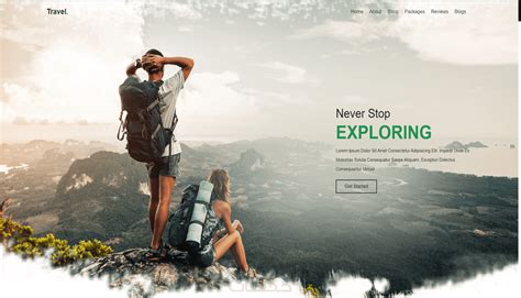 تصميم صفحة ويب Html Css مُعاصرة بإحترافية عالية خمسات