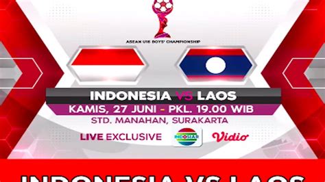 Jadwal Acara Indosiar Hari Ini Kamis Juni Ada Copa America Asean U Indonesia Vs Laos