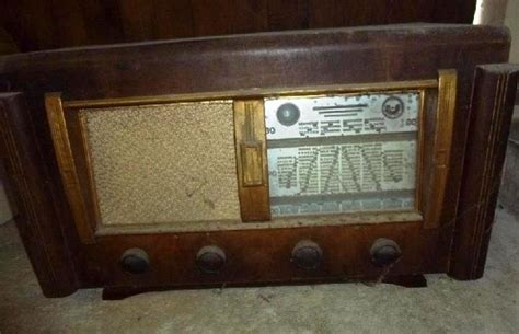 Ancien Poste Radio Bois Vintage Années 1960 Occasion Ay à Ay Clasf