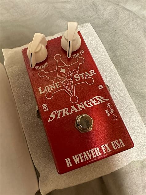 R Weaver Fx Lone Star Stranger 2021 Red Reverb