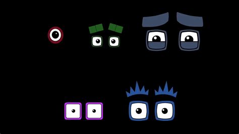 Numberblocks Eyes In The Dark YouTube