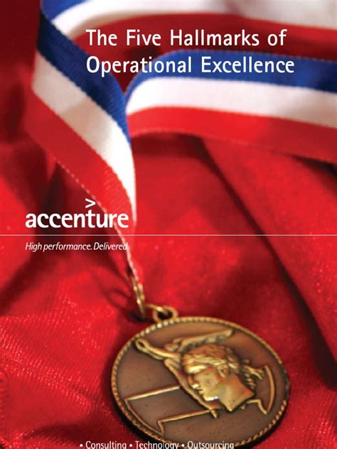 Accenture Operational Excellence Pdf Business Model Strategic Management