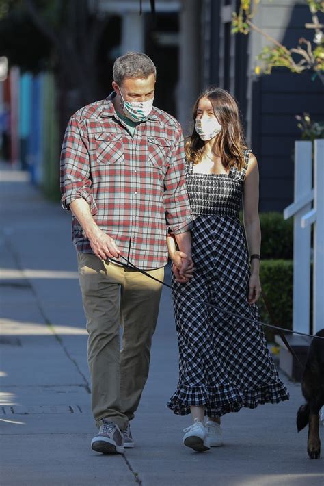 Ana De Armas And Ben Affleck On A Walk Wearing A Face Mask 40 Photos