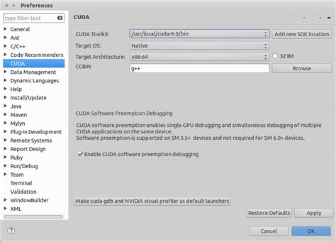 Nsight Eclipse Plugins Installation Guide Cuda Toolkit