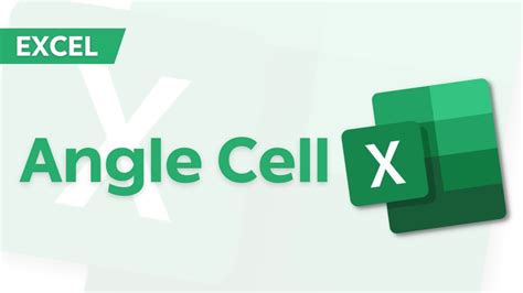 Excel Angle Cell Youtube