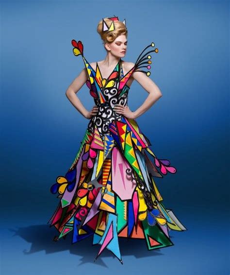 Collections Art Dress Unique Fashion Recycled Dress
