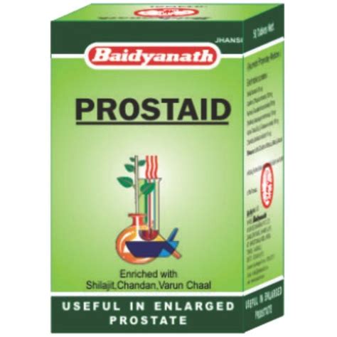 Baidyanath Prostaid 2 X 50 Tablets Useful In Enlarged Prostate Free