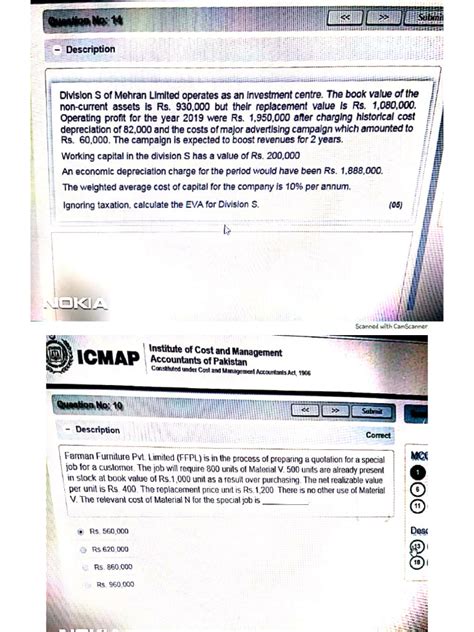 Sma Sfm Mcq S Remote Attempt Page 98 Pdf