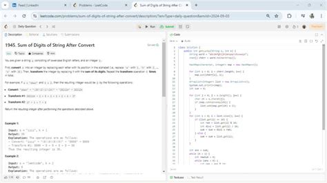 Ritikesh Kumar On Linkedin Dsa Leetcode