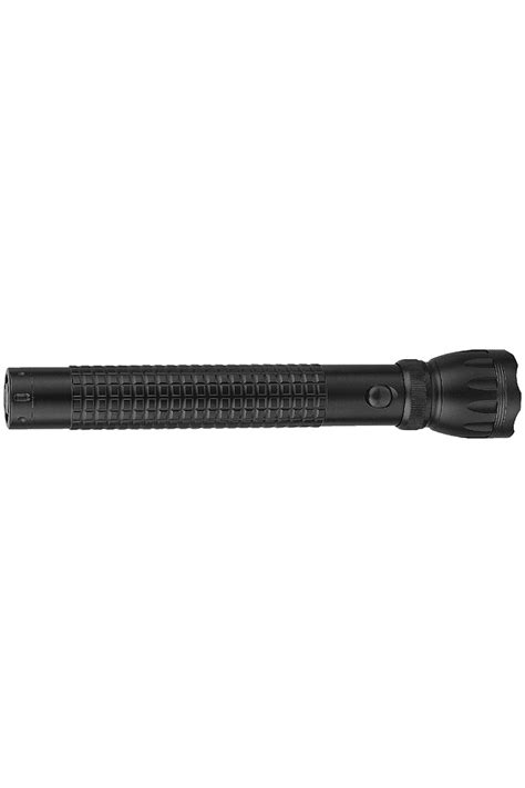 First Class Black 3w 3 D Cell Flashlight Uniform Compass