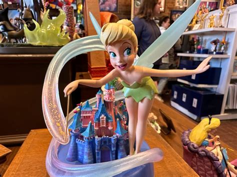 Beautiful Tinker Bell Disneyland Figurine Flies Into Epcot