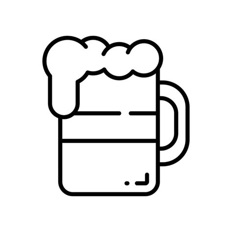 Cheers Vector Icon In New Style Editable Design Of Beer Mug 35831573