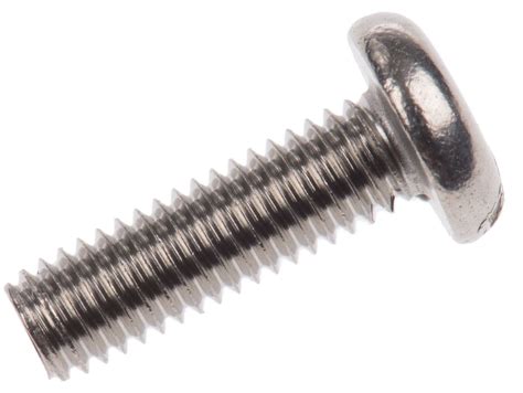 Vis à tête Cylindrique fendue Acier Inoxydable M mm RS