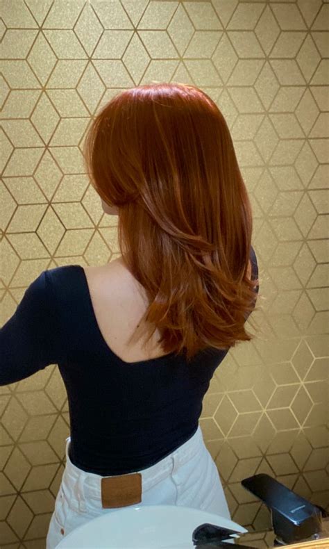 Copper Hair Inspo Pelo Cobrizo Corto Cabello Pelirrojo Natural
