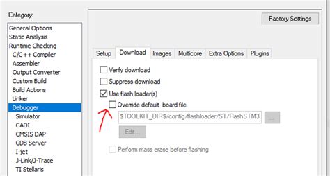 Debug Touchgfx Project From External Qspi In Ewarm Stmicroelectronics