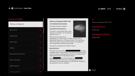 Control Game UI Database