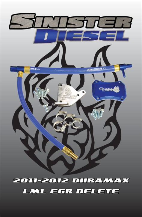 PDF 2011 2012 DURAMAX LML EGR DELETEEGR Coolers It Is Important To Remove The Coolant Line