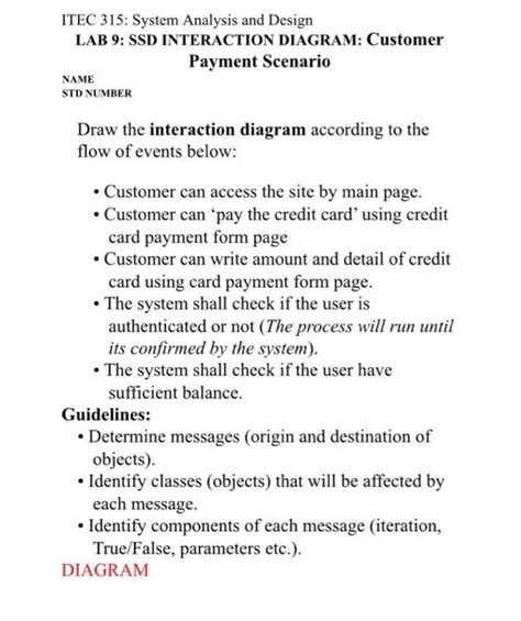 Solved Itec System Analysis And Design Lab Ssd Chegg