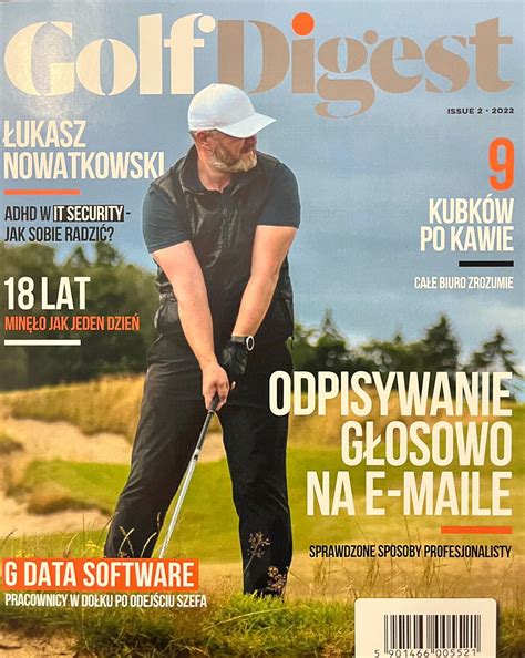 Wow Golf Digest I Okładka Ze Mną Lukasz Nowatkowski 18 Comments