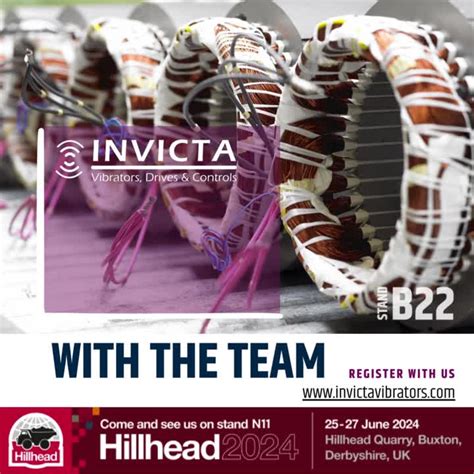 Video Invicta Vibrators Drives And Controls On Linkedin Hillhead2024