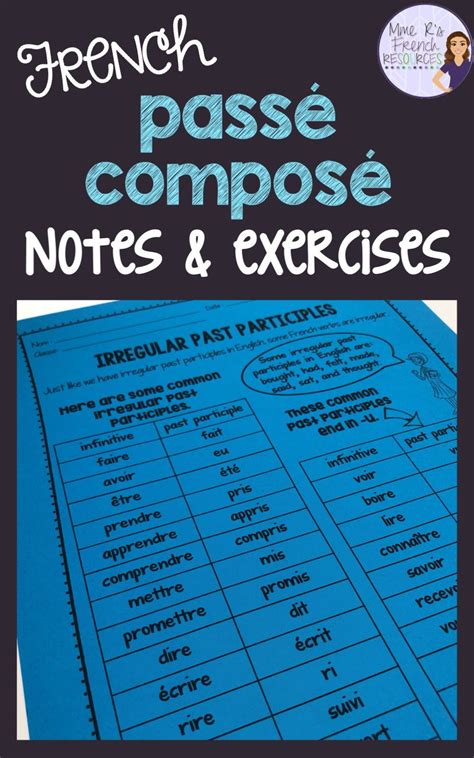 Tips For Teaching The Passé Composé Artofit