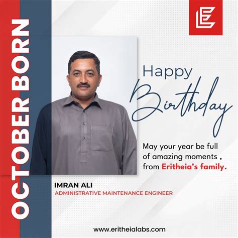 Eritheia Labs On Linkedin Eritheialabs Octoberborn Teameritheia Employeebirthday