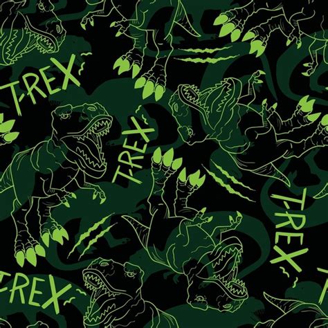 3503 Cute T Rex Pattern Royalty Free Photos And Stock Images