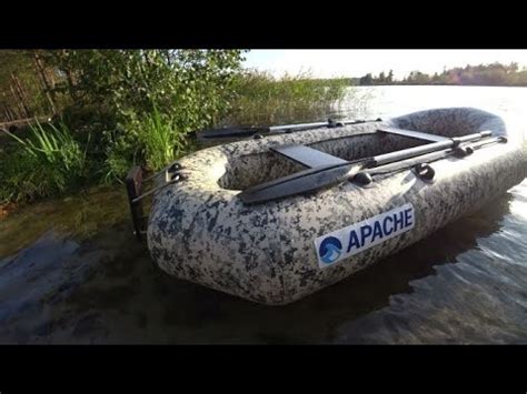 Лодка Apache 280 с электромотором Watersnake 34 и АКБ Deka DC 24 - YouTube
