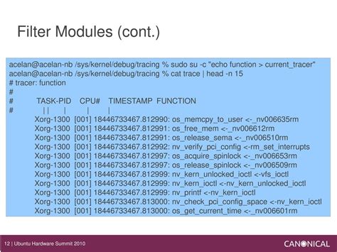 debugging linux kernel by ftrace ppt download