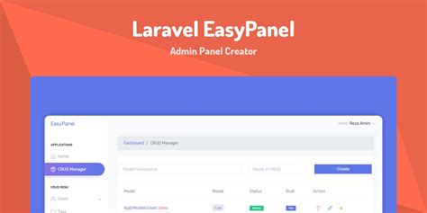 Laravel Easypanel Admin Panel Creator Made With Laravel