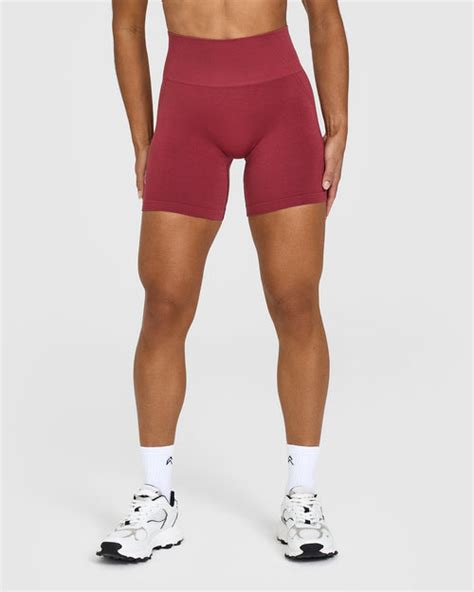Sports Shorts Women Seamless Burnt Cherry Oner Active Us
