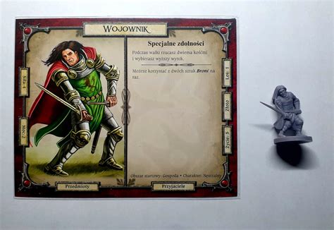 TALISMAN MAGIA I MIECZ WOJOWNIK FIGURKA KARTA 11622312962