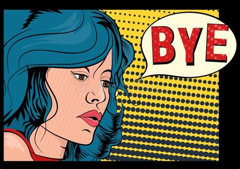 Bye Stock Vector Illustration Of Figure Expression 86319369