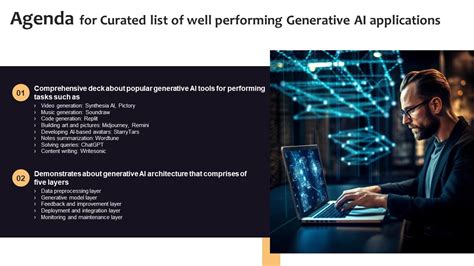 Agenda For Curated List Of Well Performing Generative Ai Applications